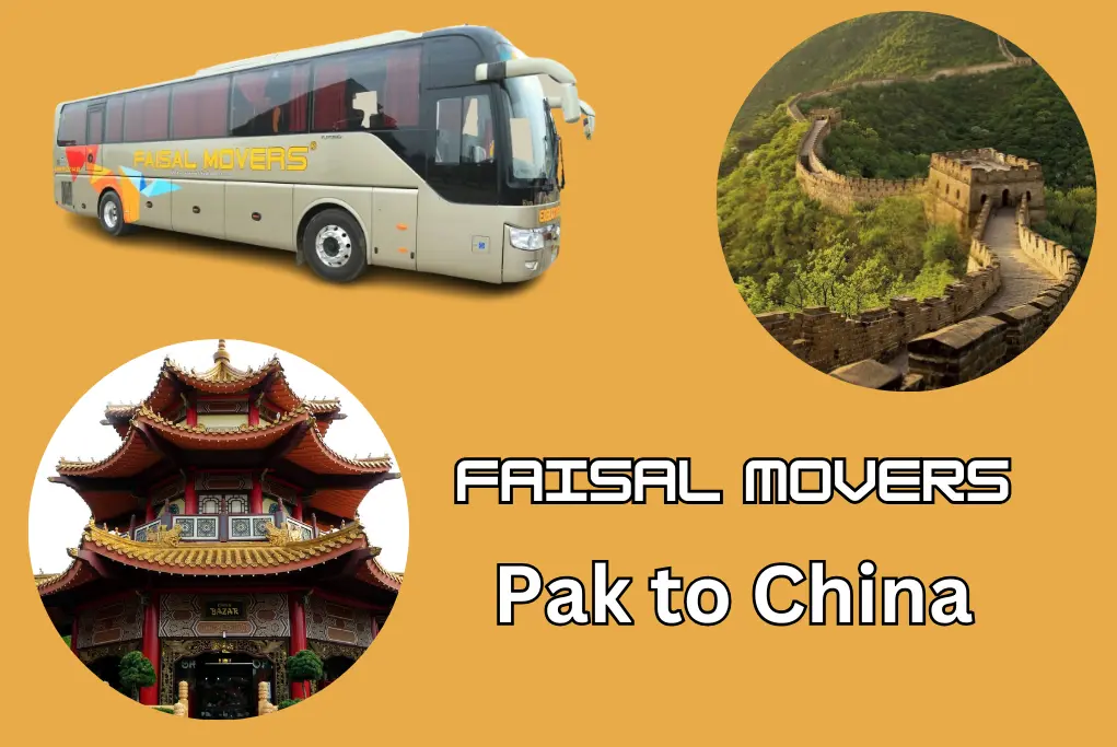 Pakistan to China Bus Service by Faisal Movers